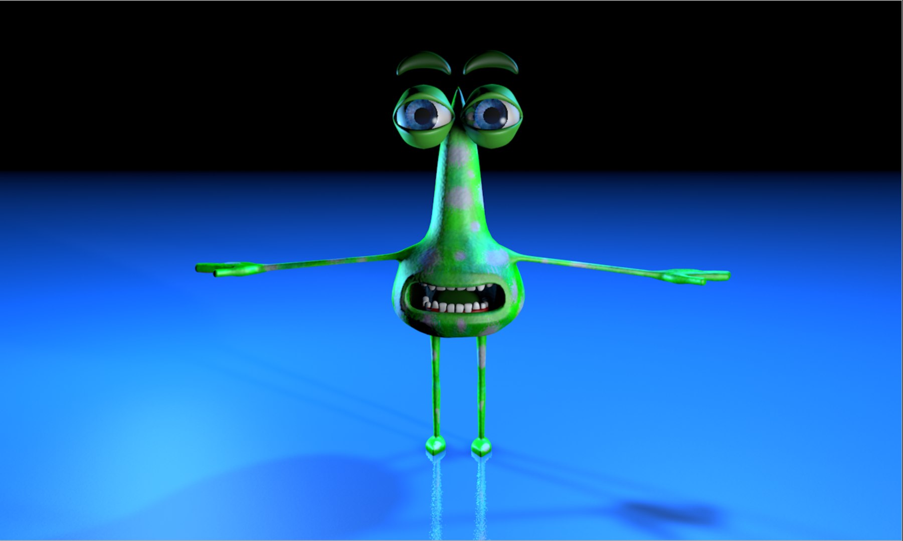 Alien rig 3D model - TurboSquid 1628393