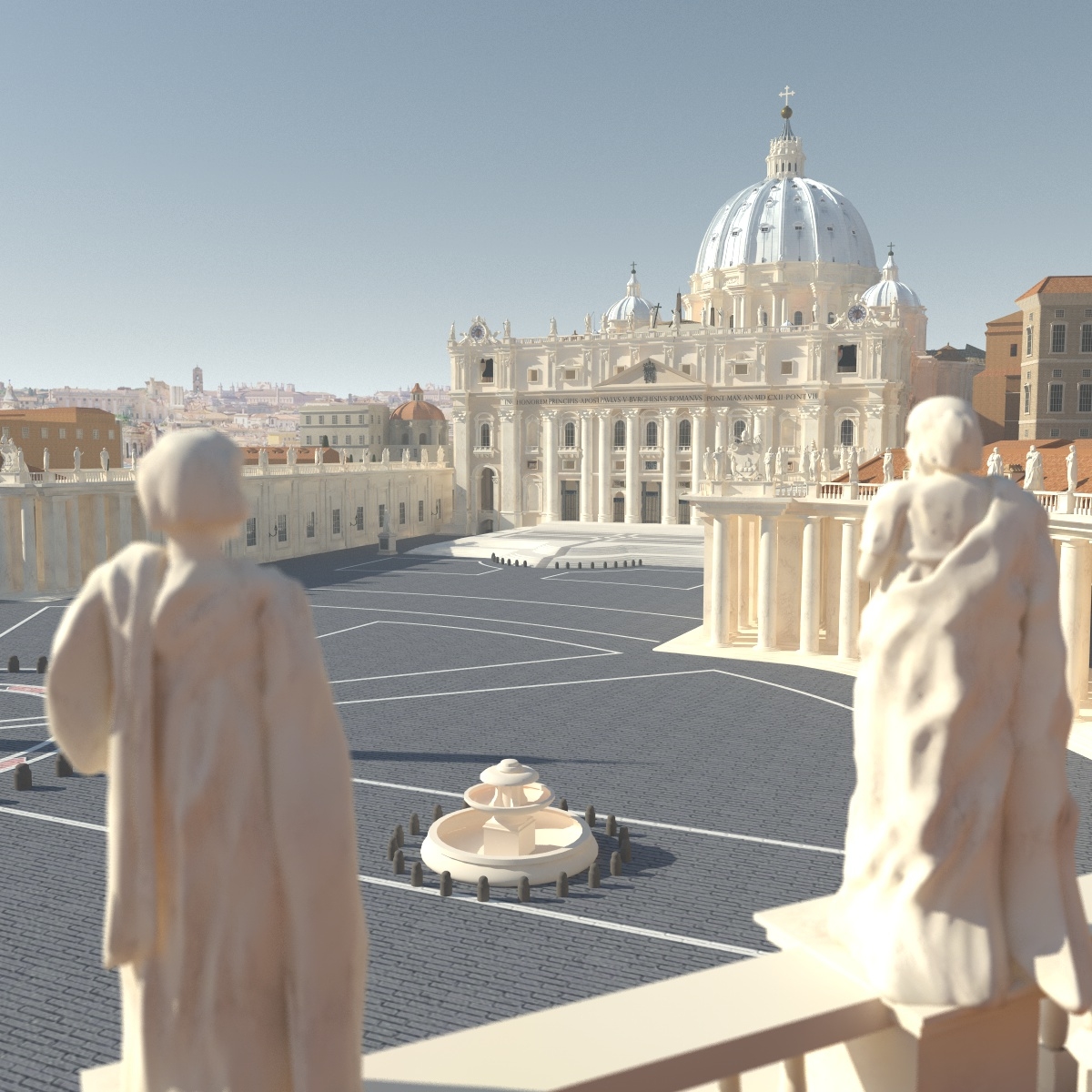 3d square saint peter