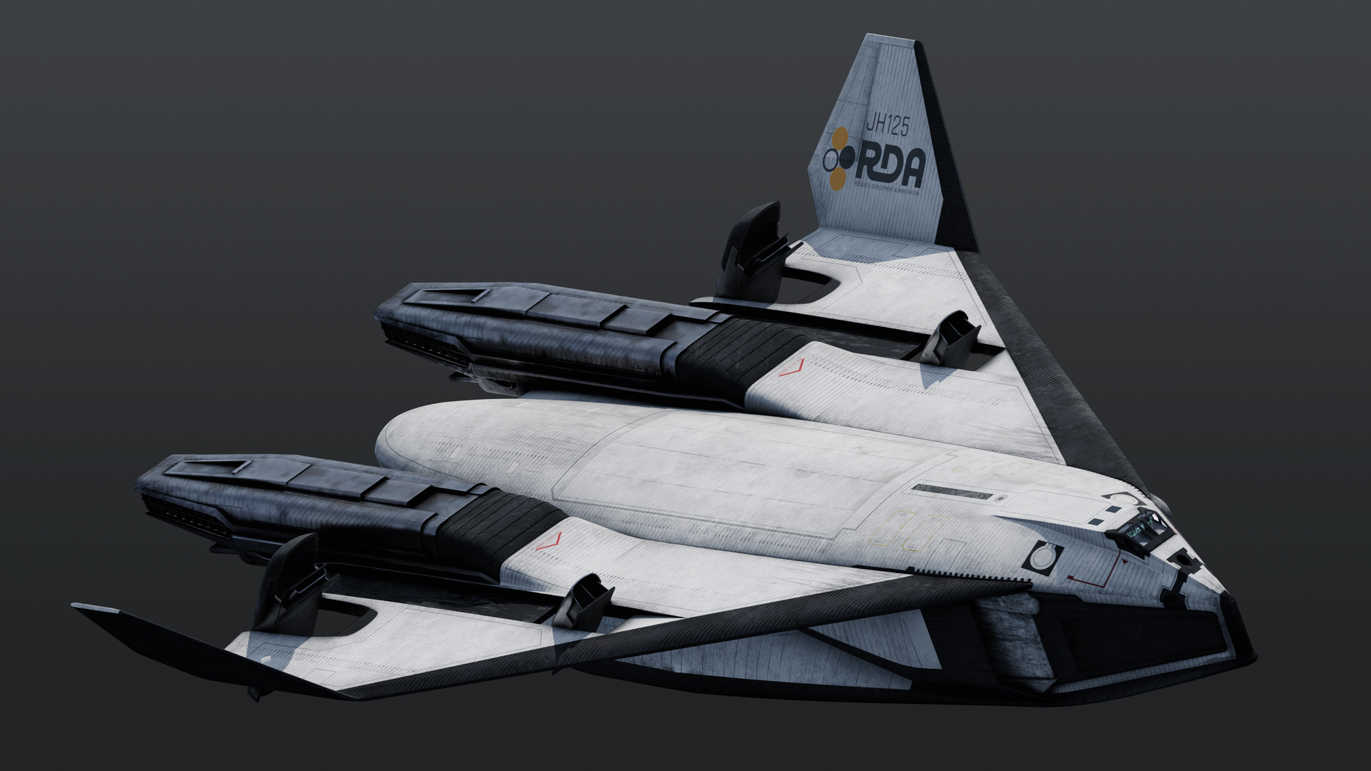 Valkyrie shuttle model - TurboSquid 1628701