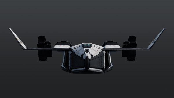 Valkyrie shuttle model - TurboSquid 1628701