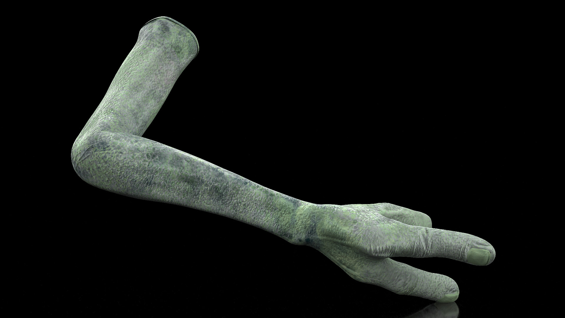 Green Alien Arm 3D-Modell - TurboSquid 1628907