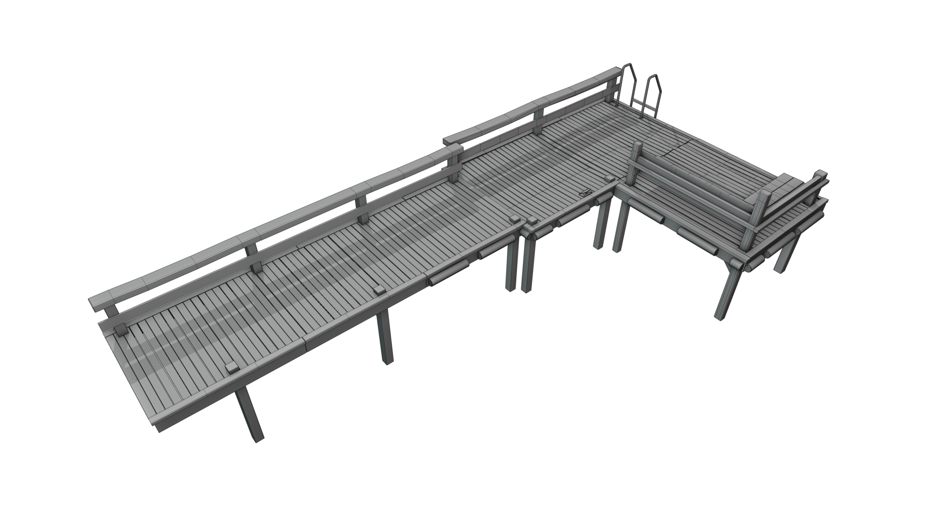 Jetty 3D model - TurboSquid 1628815