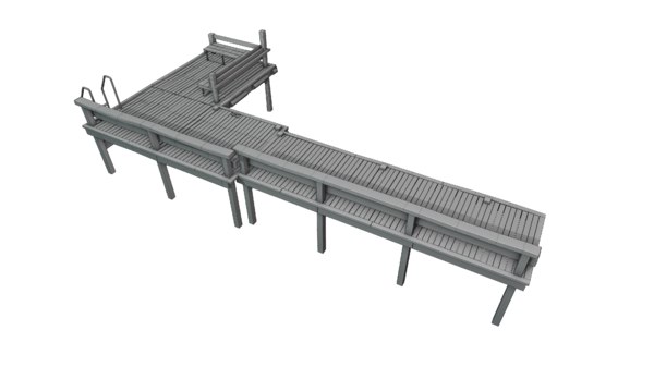 Jetty 3D model - TurboSquid 1628815