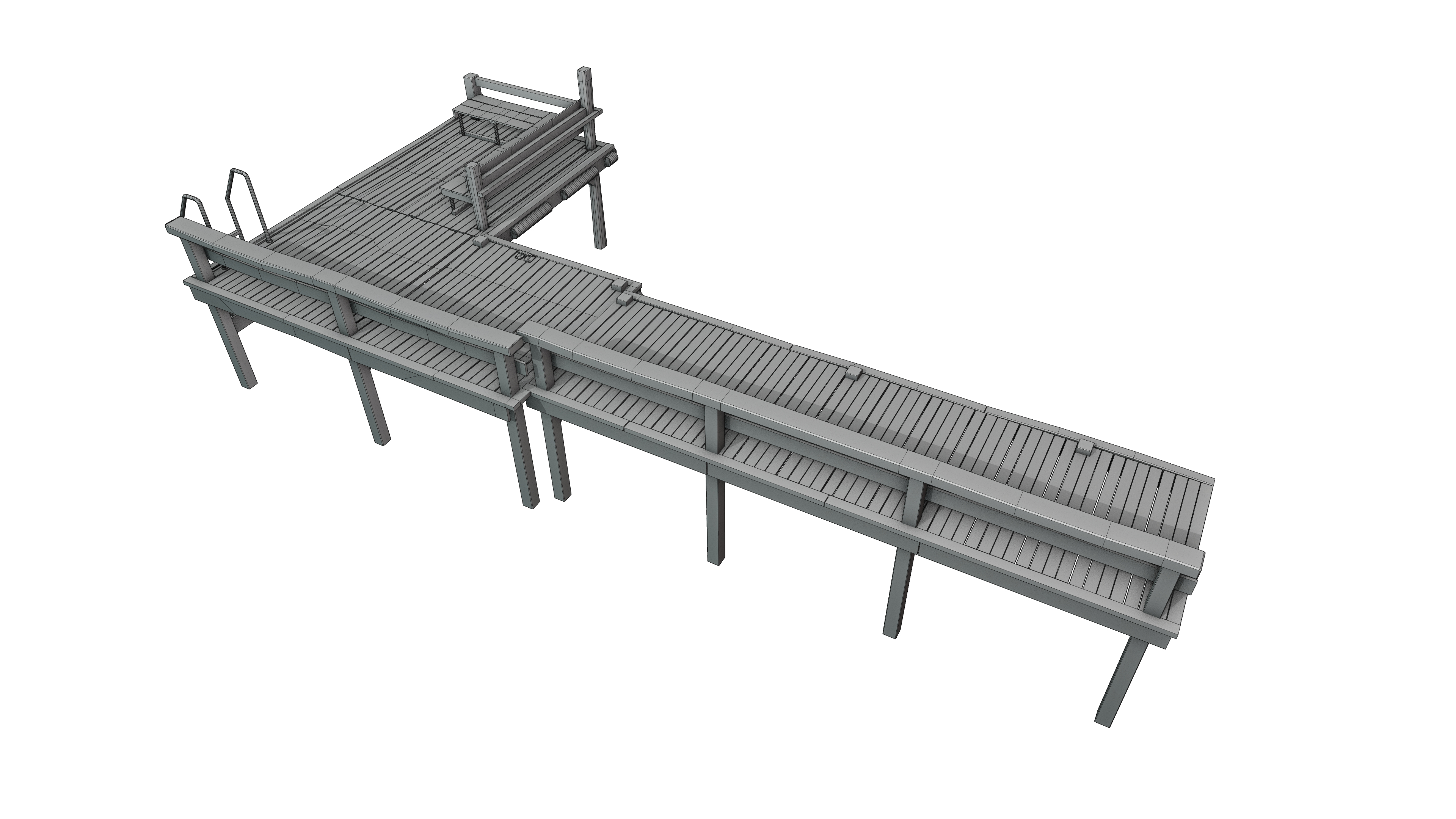 Jetty 3D model - TurboSquid 1628815