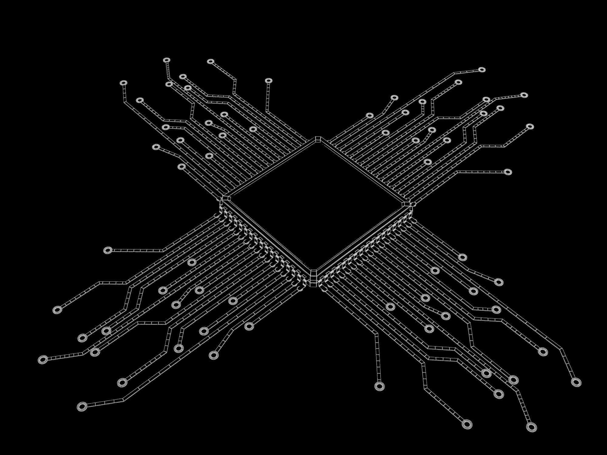 3D chip - TurboSquid 1628921