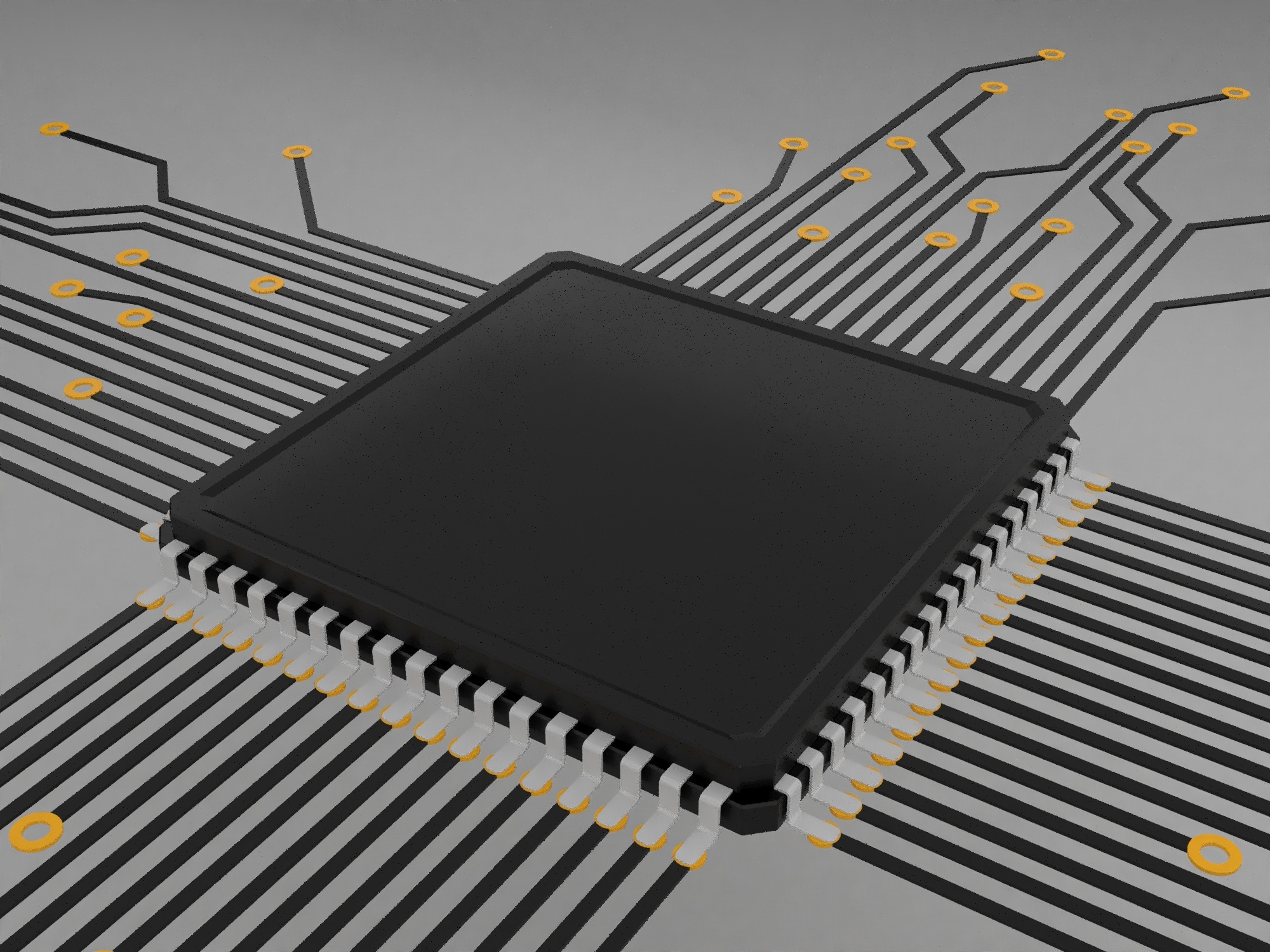 3D chip - TurboSquid 1628921