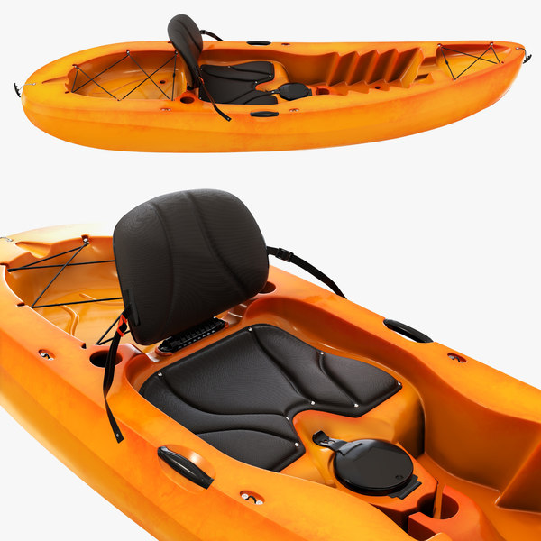 Kayaking boat model - TurboSquid 1628955