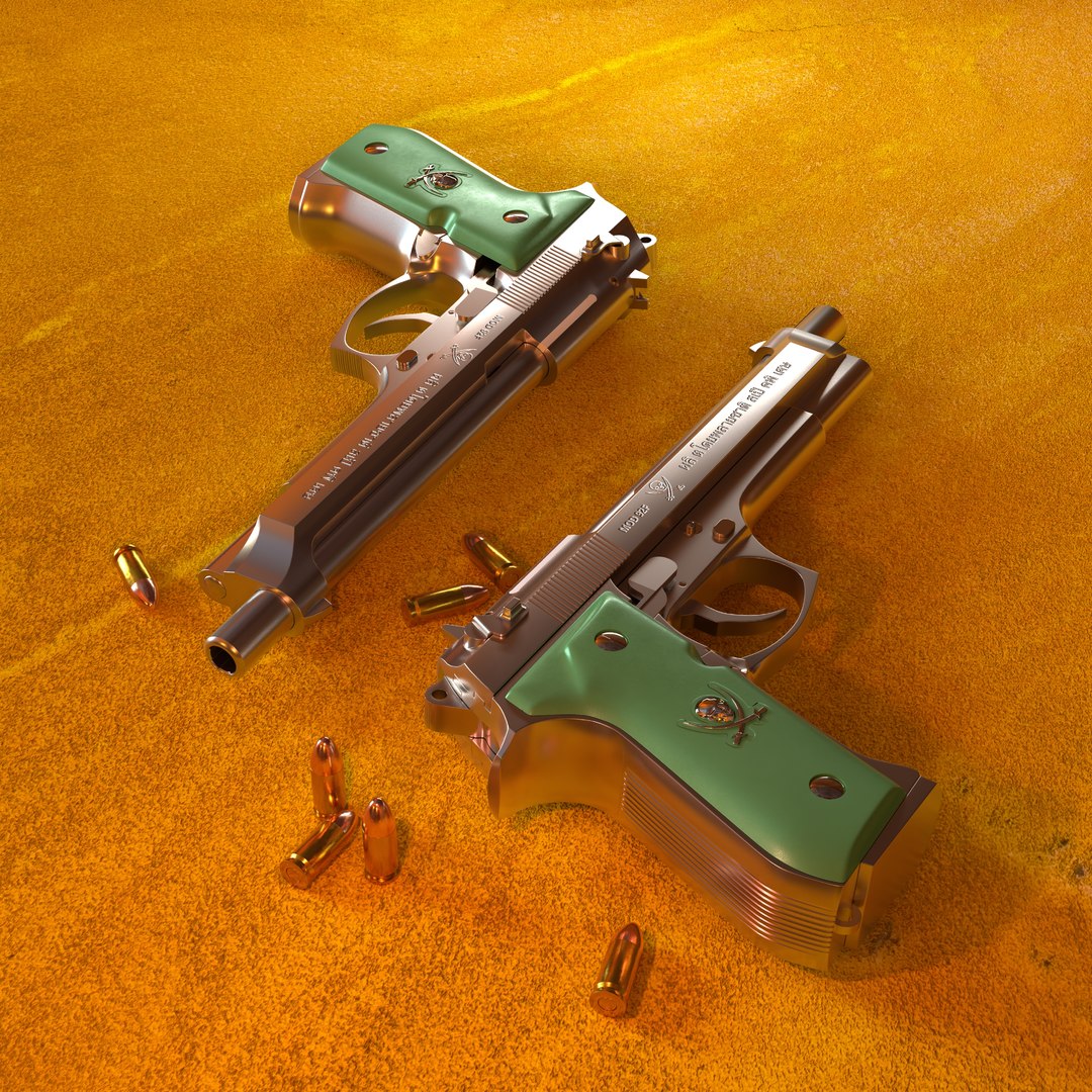3D weapons guns model - TurboSquid 1629010