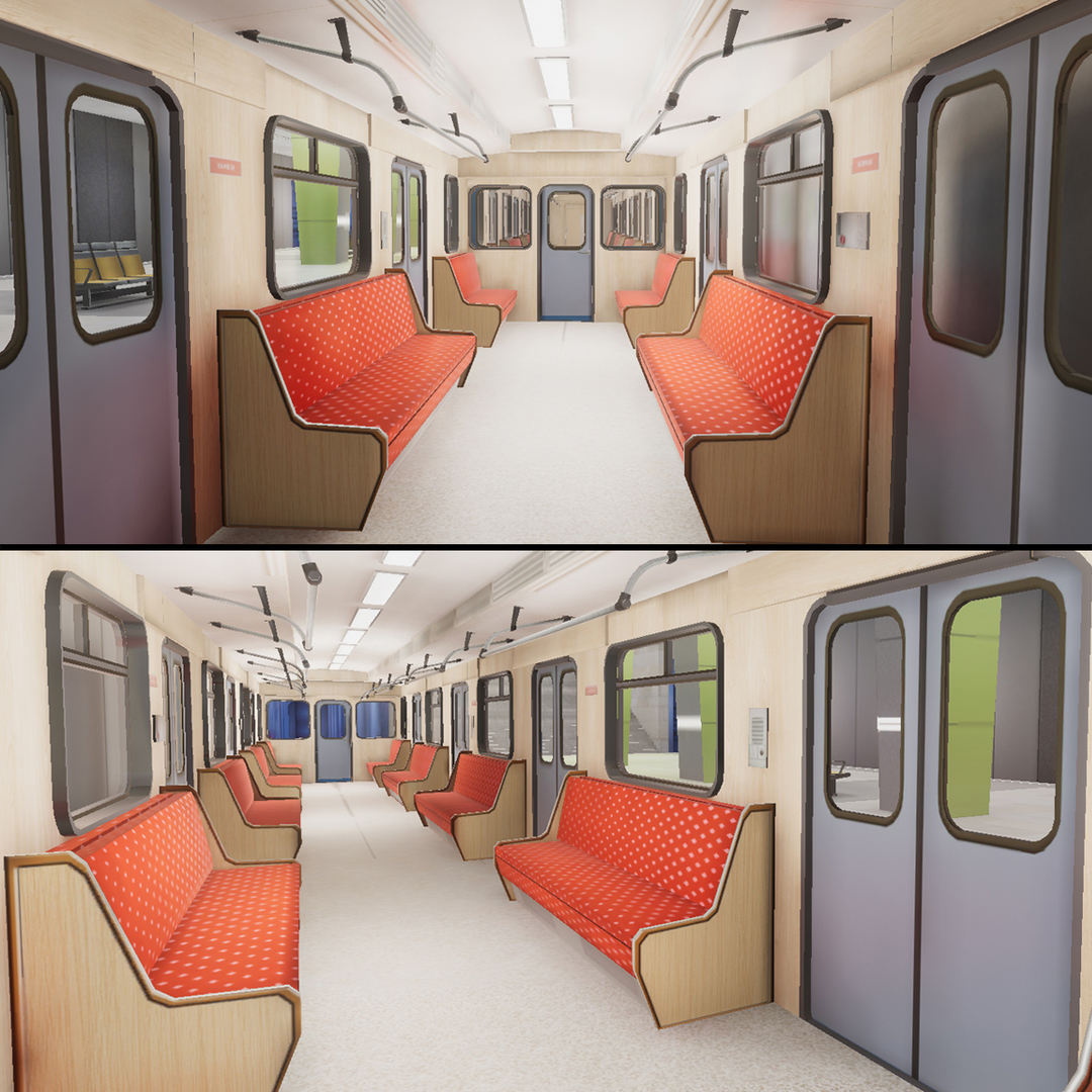 3D subway stations pack vol model - TurboSquid 1629002