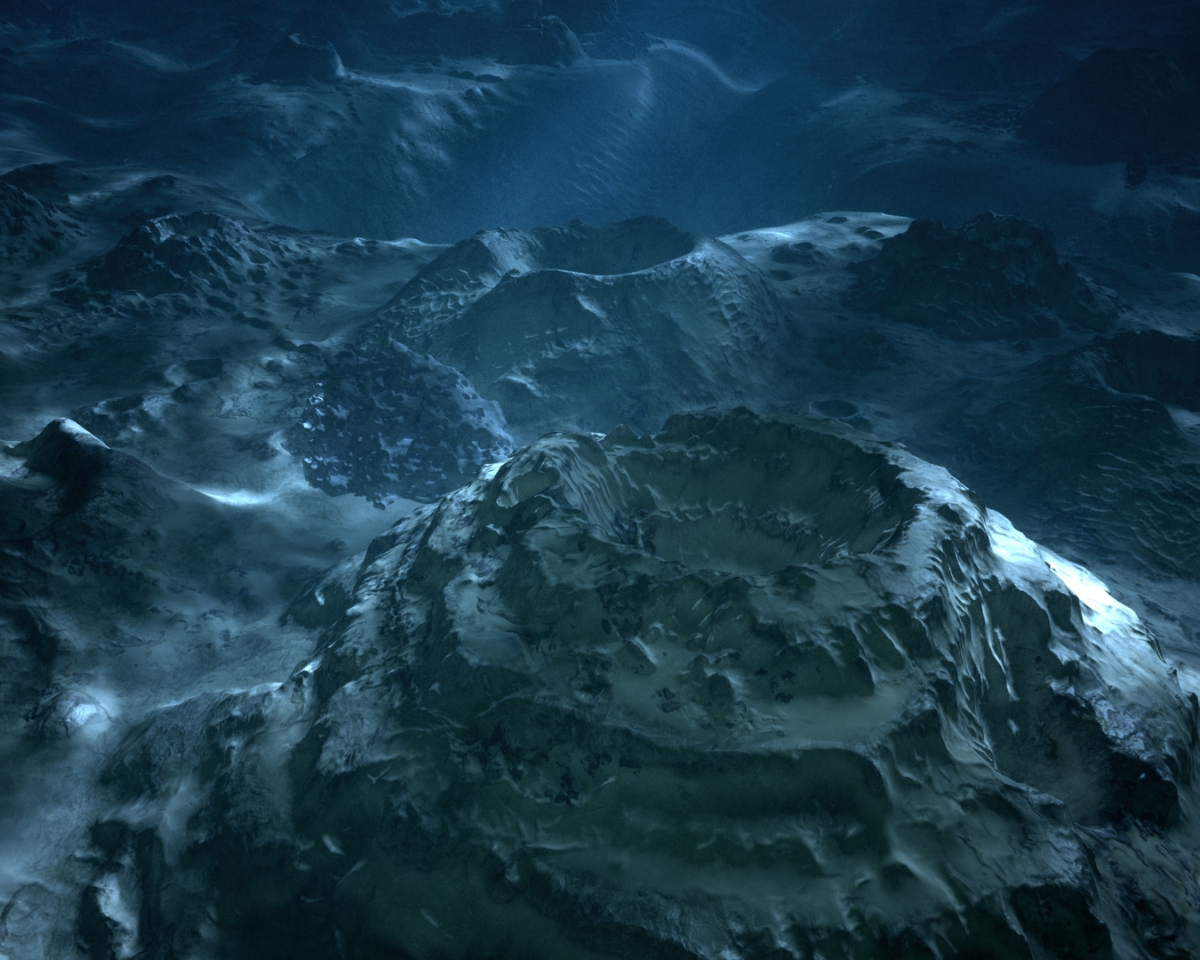 Depths ocean 3D model - TurboSquid 1629129