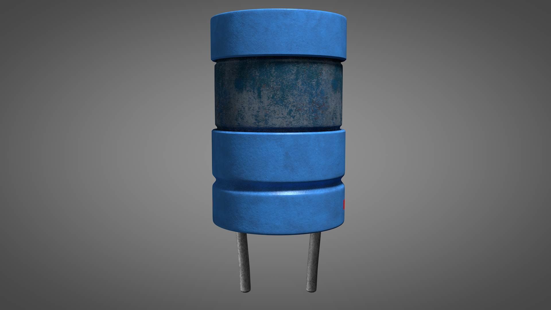 Electronic capacitor model - TurboSquid 1629119