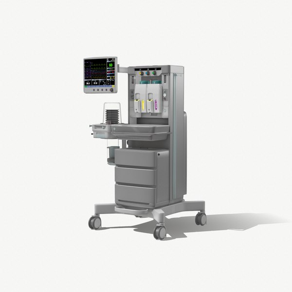 Anesthesia machine 3D model - TurboSquid 1629245