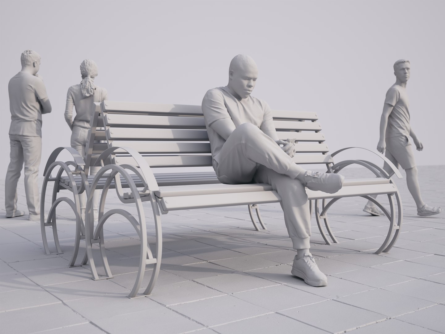 Photorealistic human model - TurboSquid 1590601