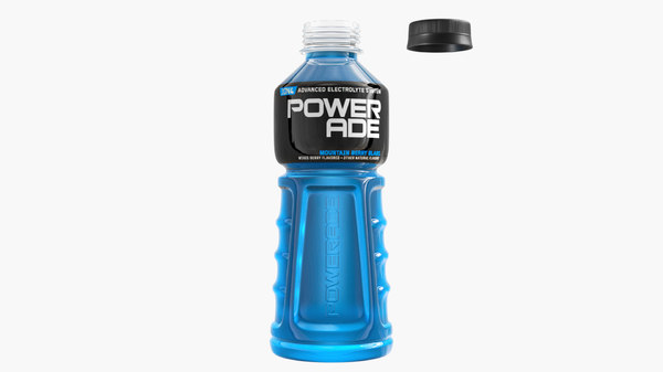 3D powerade bottle - TurboSquid 1629344