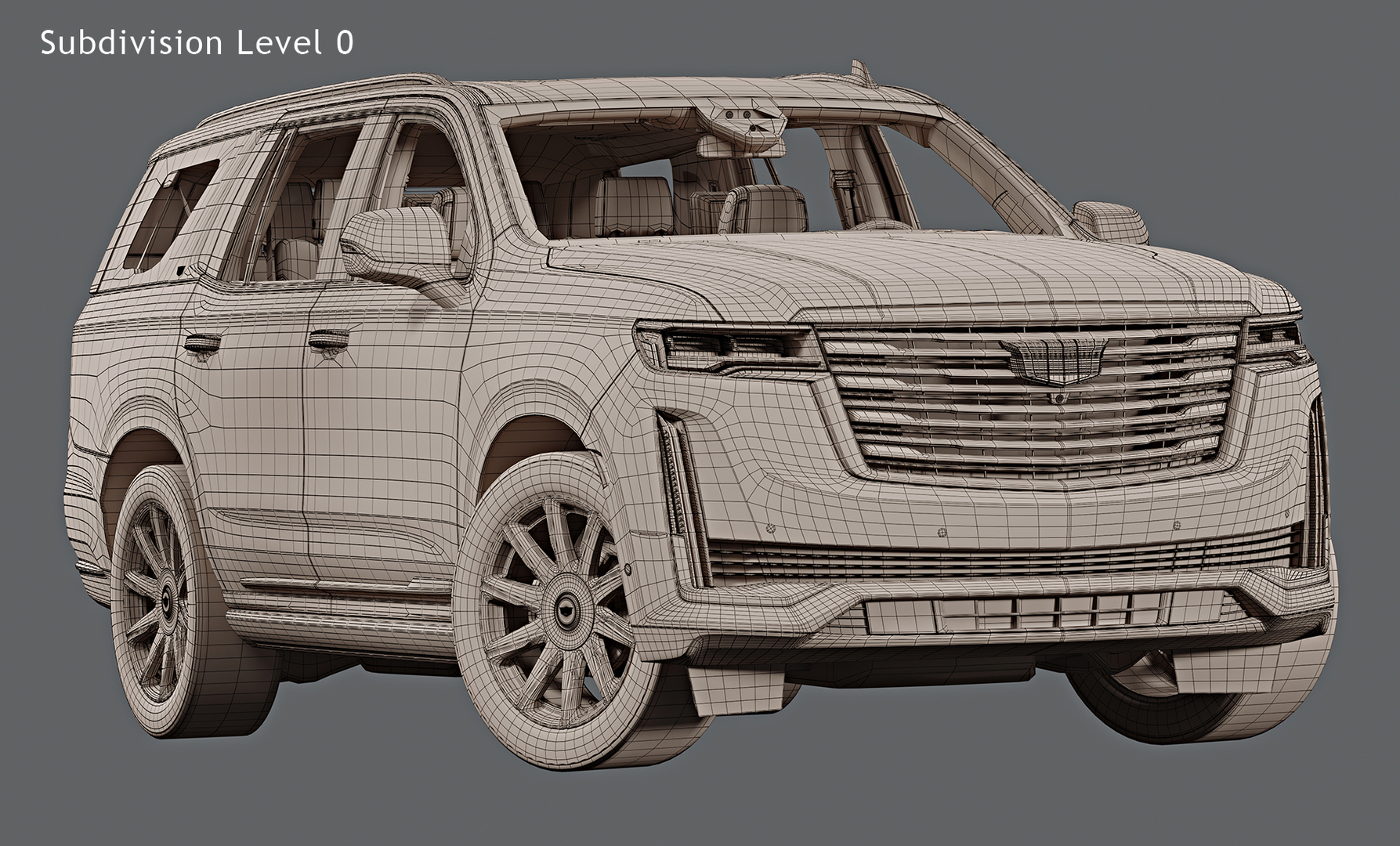 2021 cadillac escalade 3D - TurboSquid 1577903