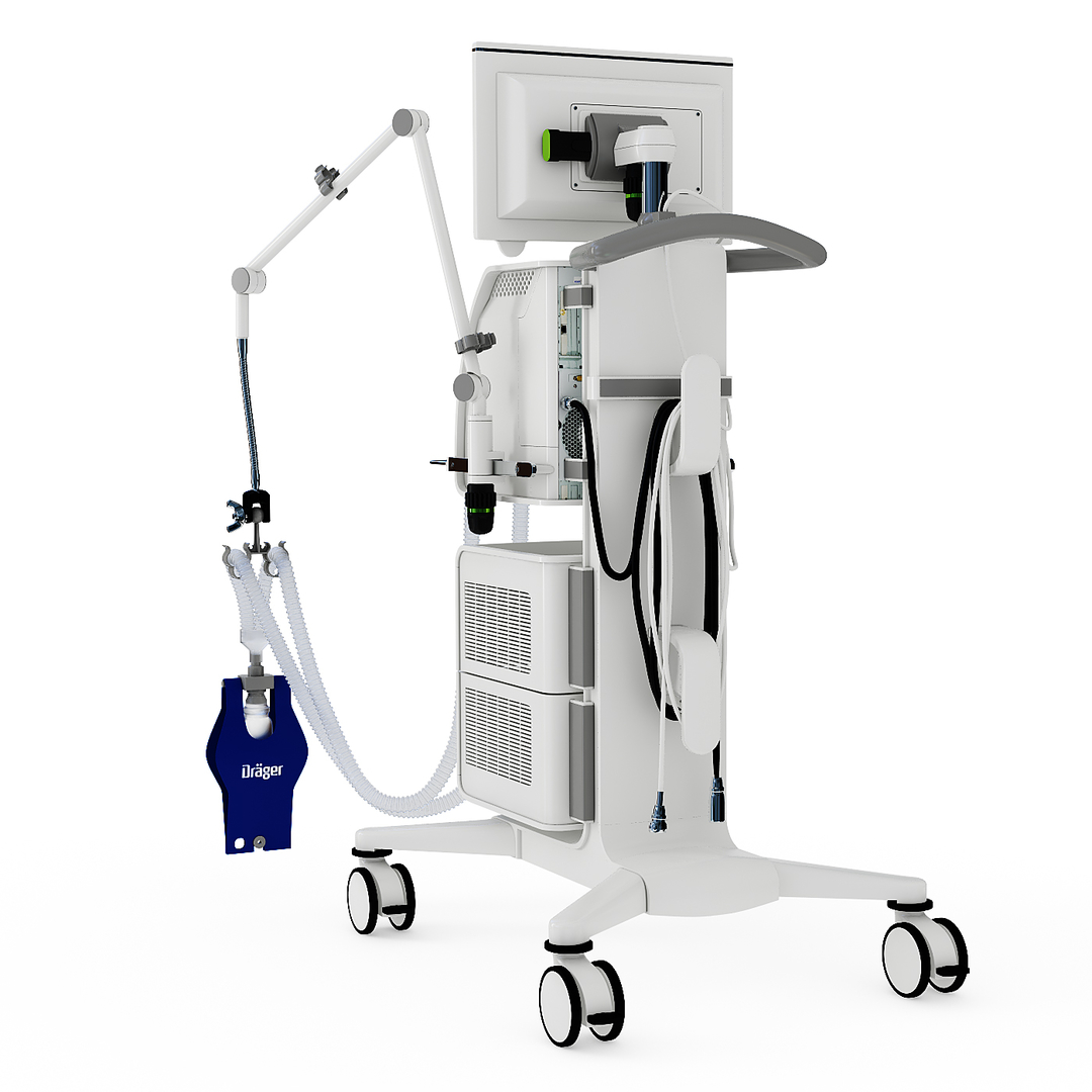 Belüftungssystem Draeger Evita V800 3D-Modell - TurboSquid 1629674