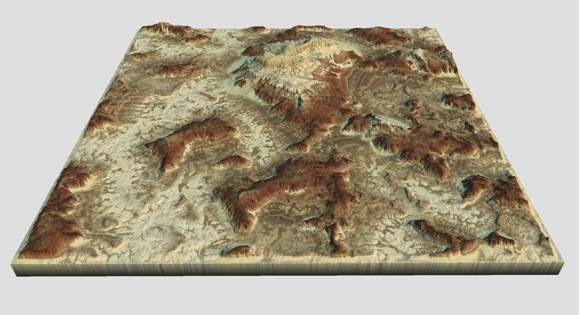 3D games terrain model - TurboSquid 1629680