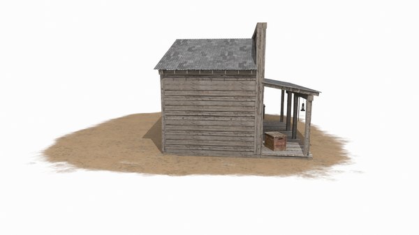 3D western sheriff office model - TurboSquid 1629780