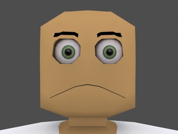 3D simple rigged box character model - TurboSquid 1629920