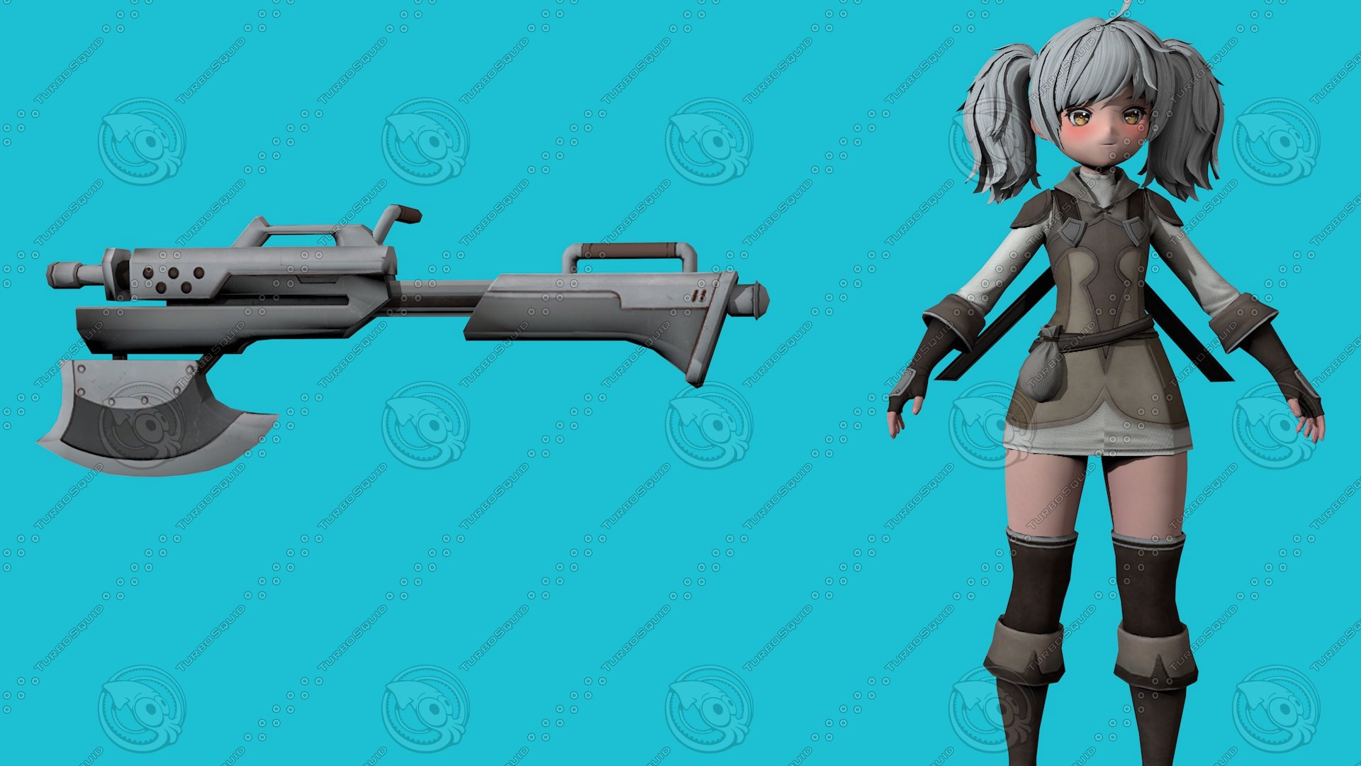 Meli Anim Rig 3D模型3D模型 - TurboSquid 1630026