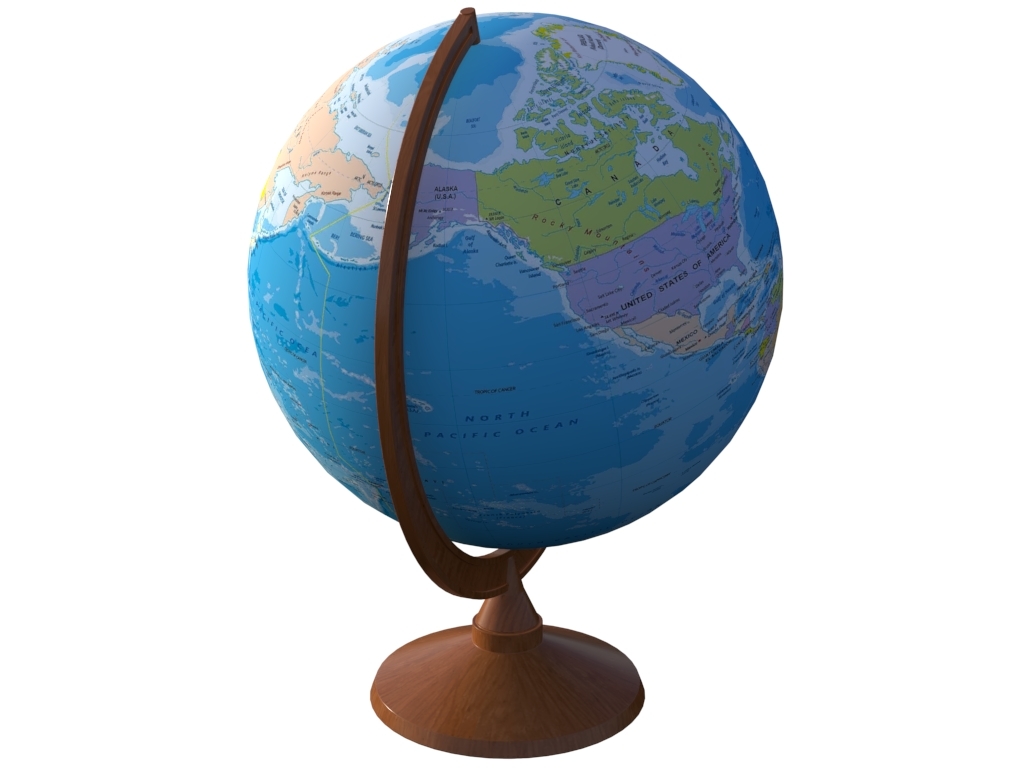 Globo Terrestre Modelo 3D - TurboSquid 1373093