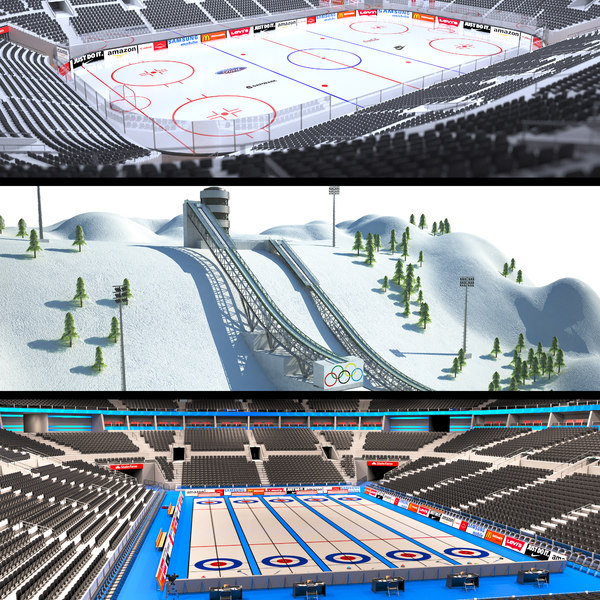 Hockey Arena 3D Models for Download | TurboSquid