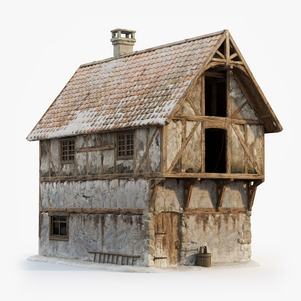 medieval warehouse 3d 3ds