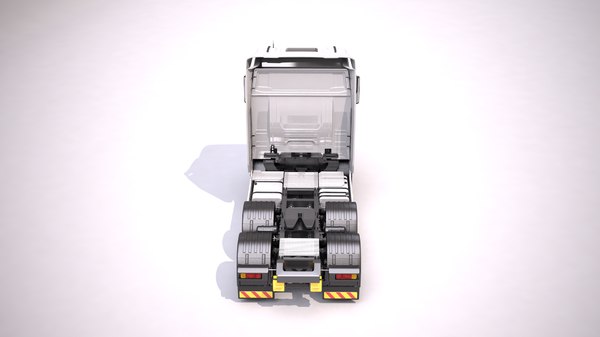 European semi truck 3D model - TurboSquid 1630480