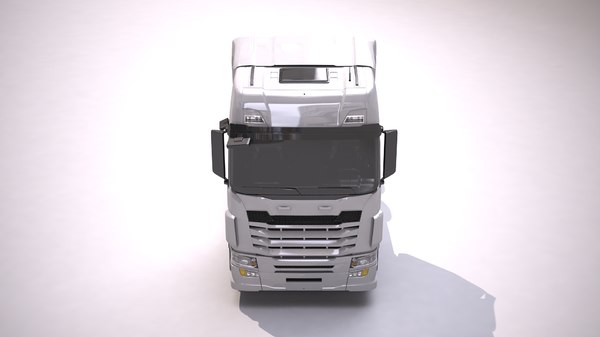 European semi truck 3D model - TurboSquid 1630480
