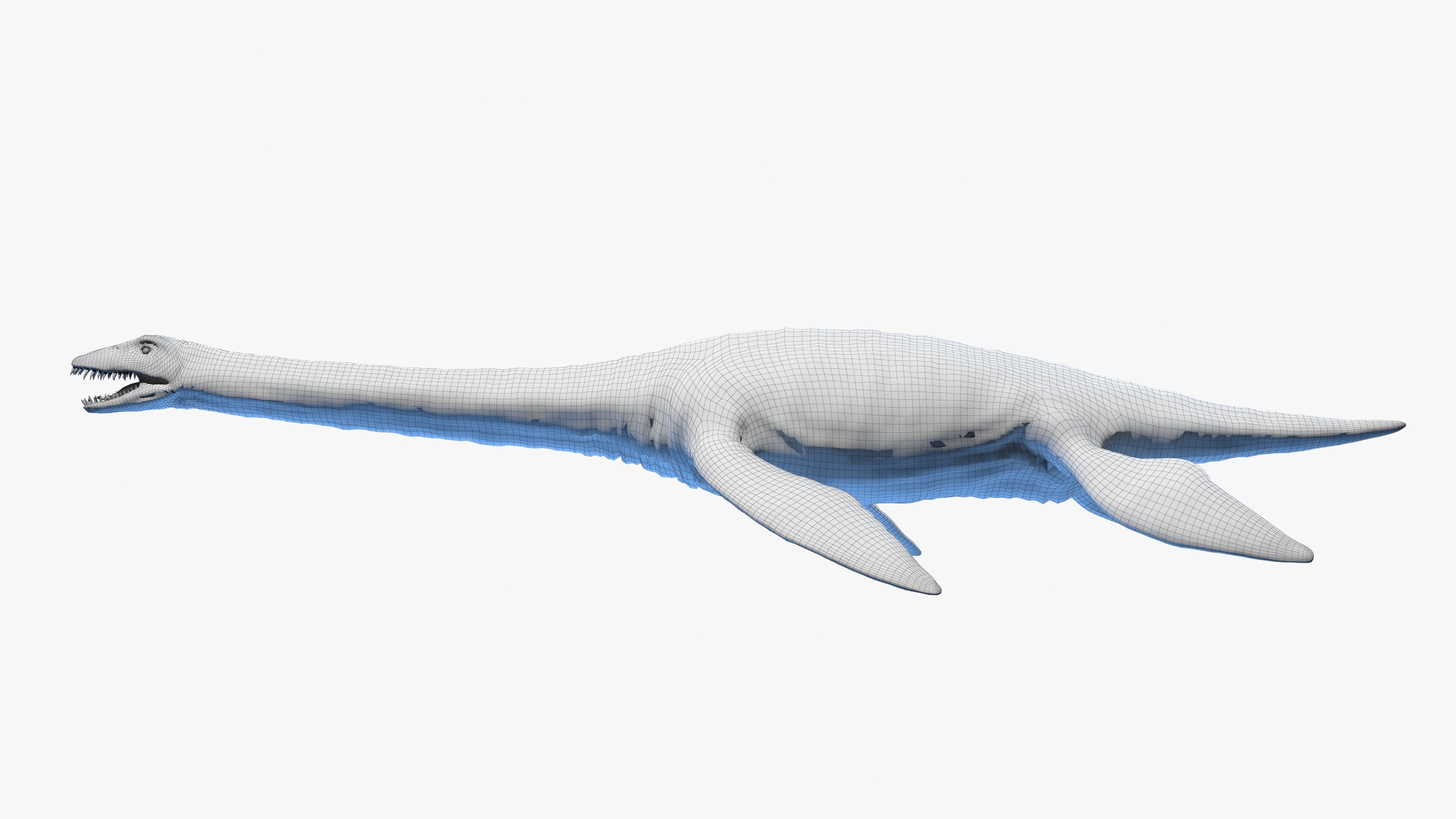 3D plesiosaurus model - TurboSquid 1630458