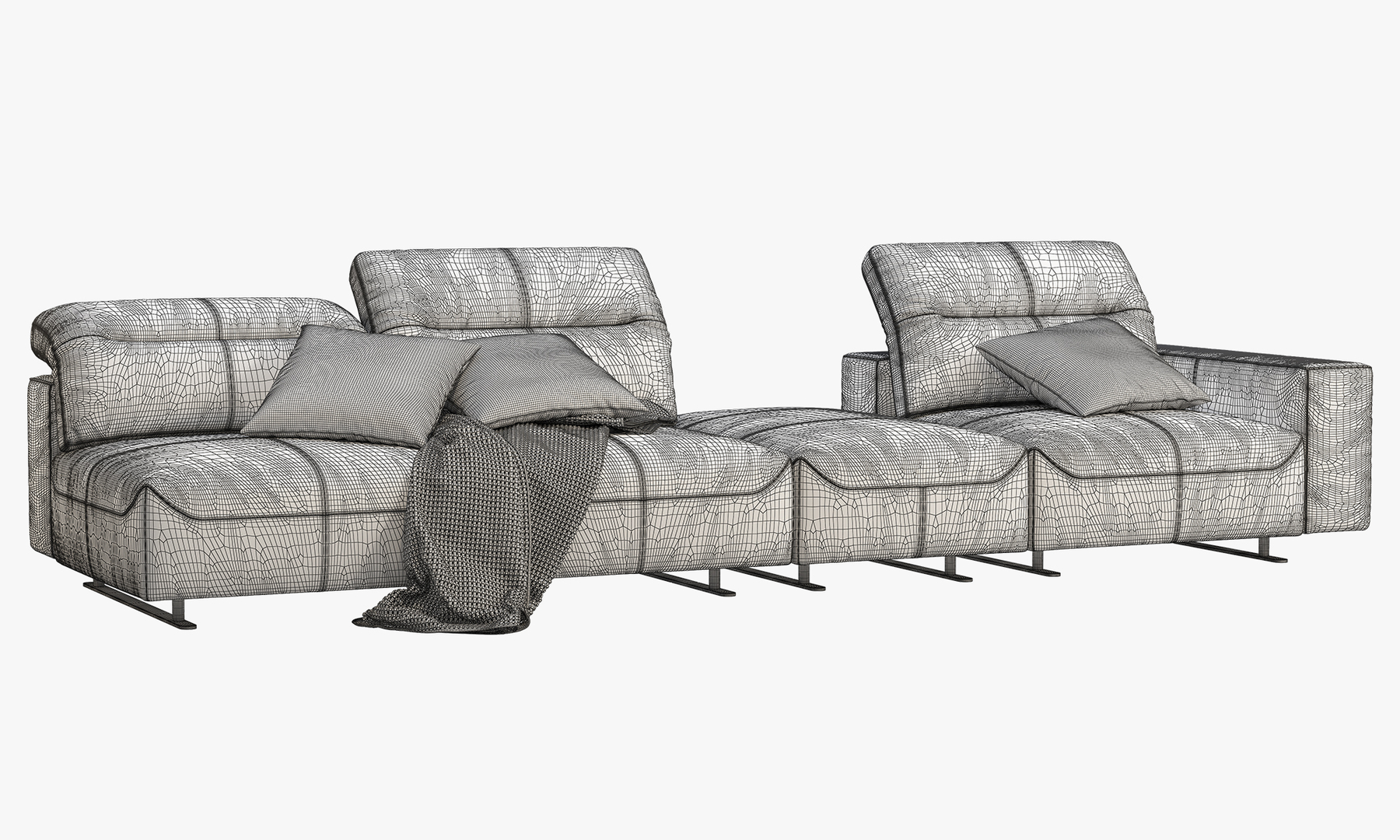 3D boconcept hampton modular leather - TurboSquid 1630500