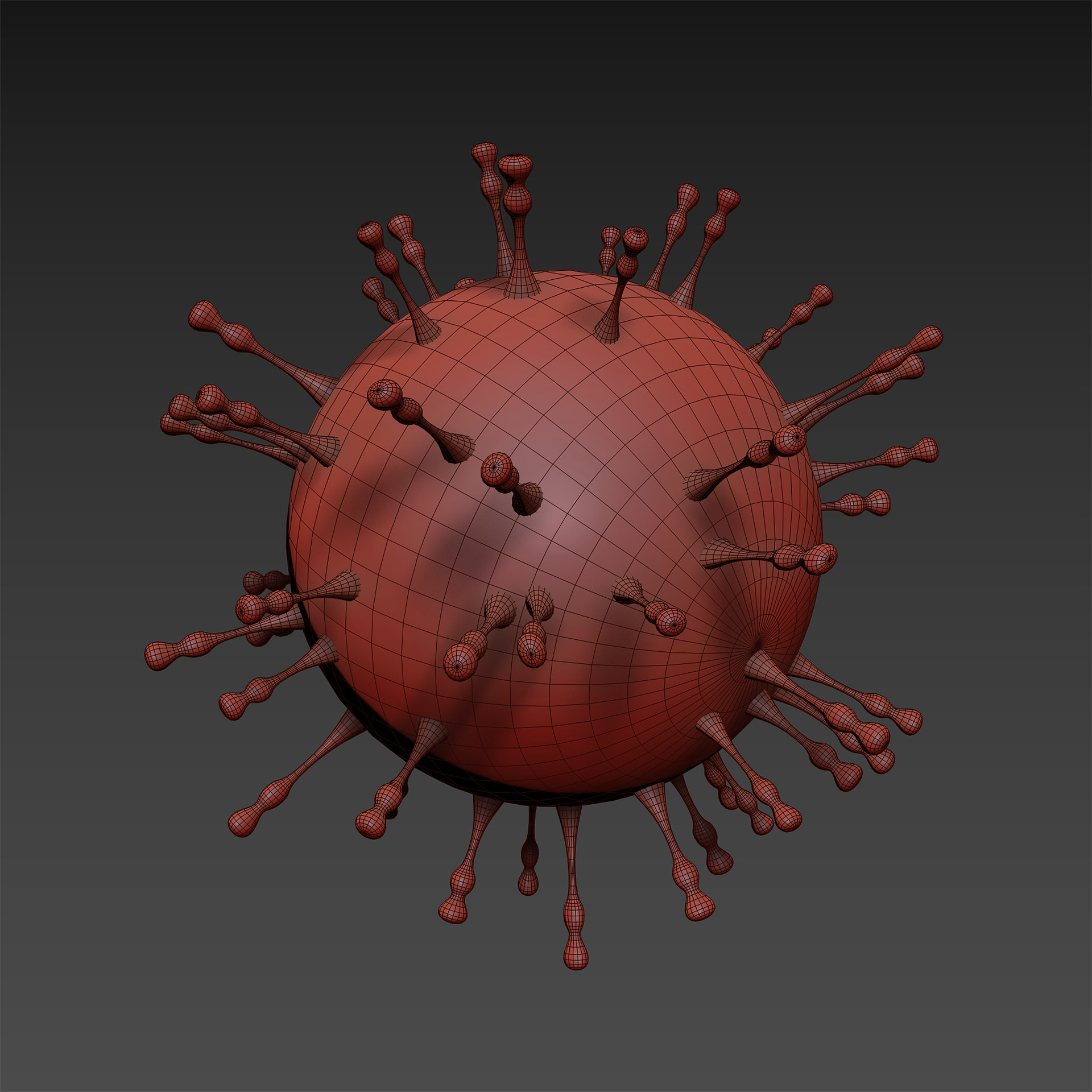 Hepatitis - Hepatitis C Virus Modelo 3D - TurboSquid 1626186