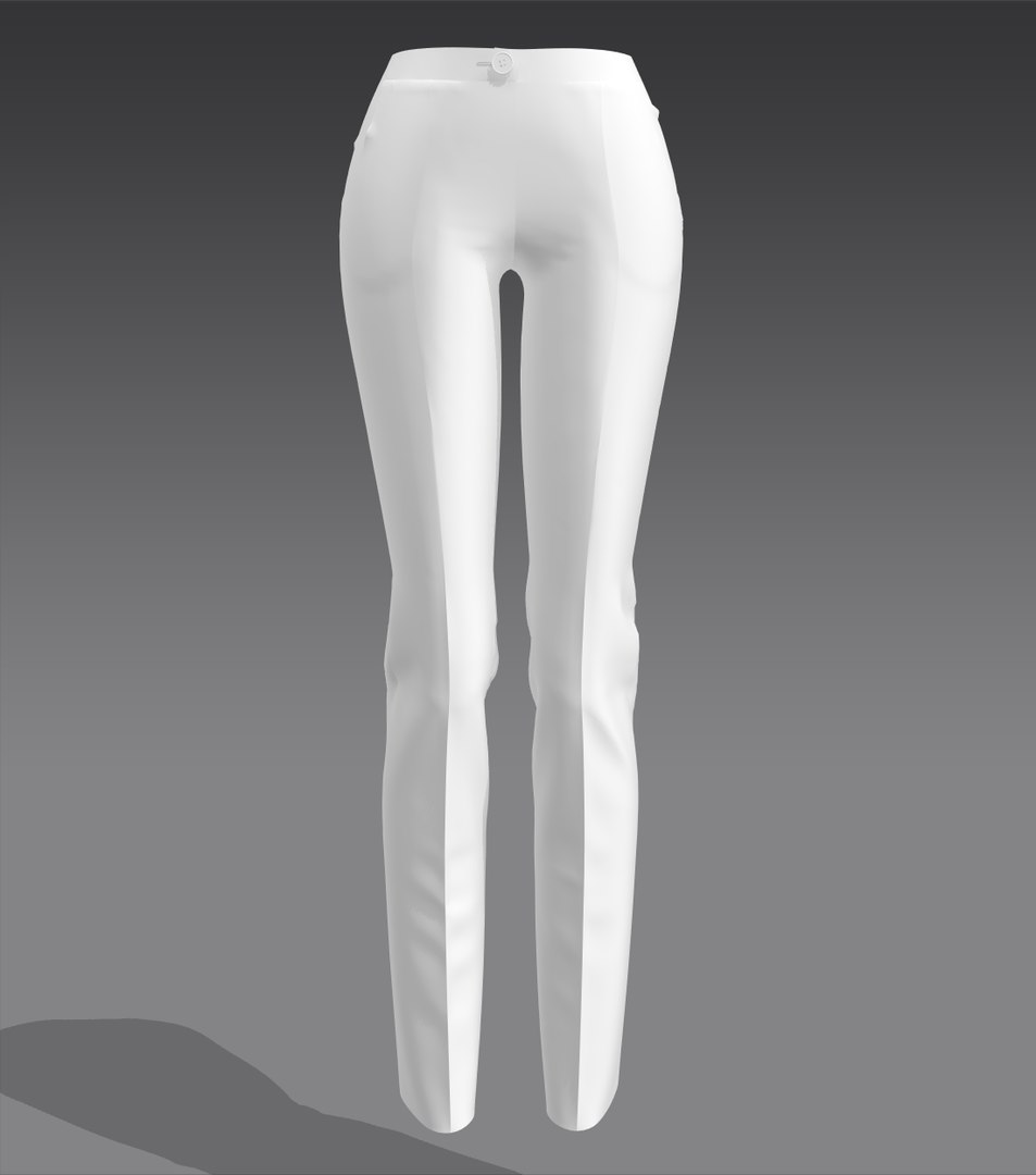 Slacks women pants Marvelous designer 3D-Modell - TurboSquid 1630580