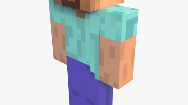 3D minecraft steve model - TurboSquid 1631019