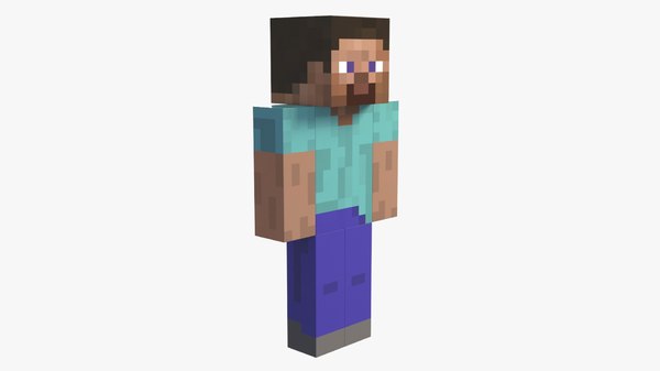 3D minecraft steve model - TurboSquid 1631019