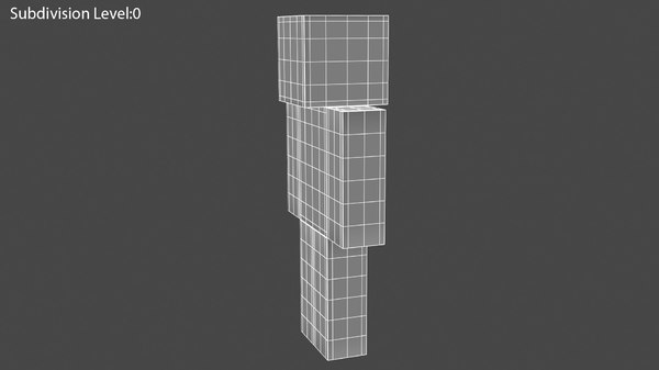 3D minecraft steve model - TurboSquid 1631019