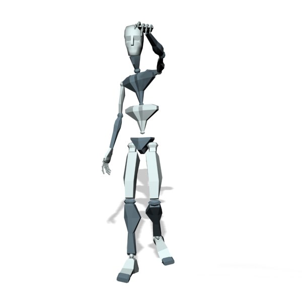 Motion Character Studio Biped mocap walk bully