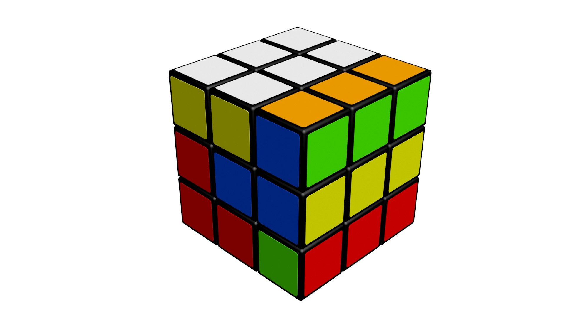 Puzzle cube 3D model - TurboSquid 1631035