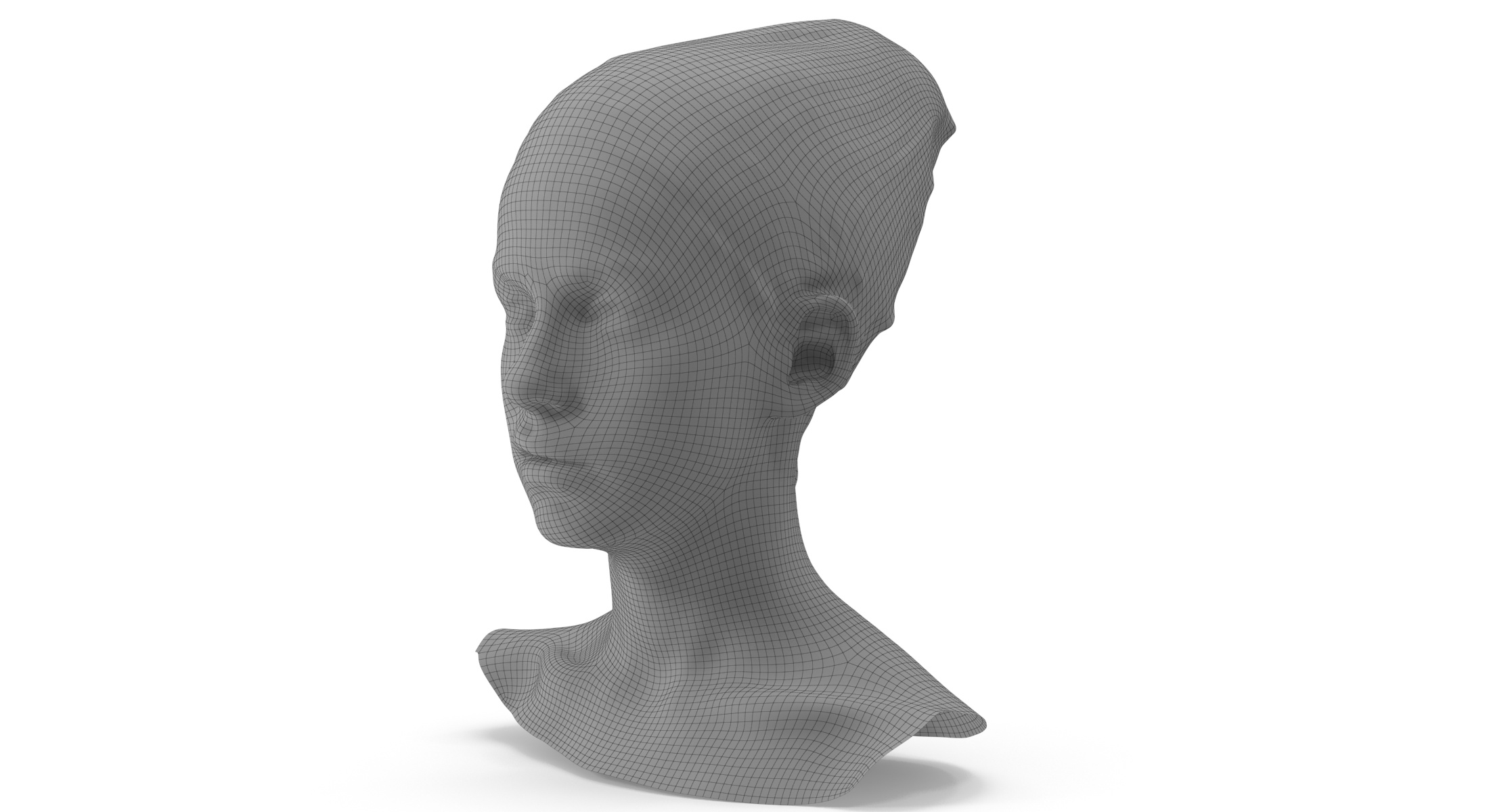 Rhea human head upper 3D model - TurboSquid 1631065