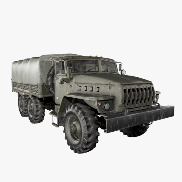 Ural 4320 Modelo 3D - TurboSquid 1631127