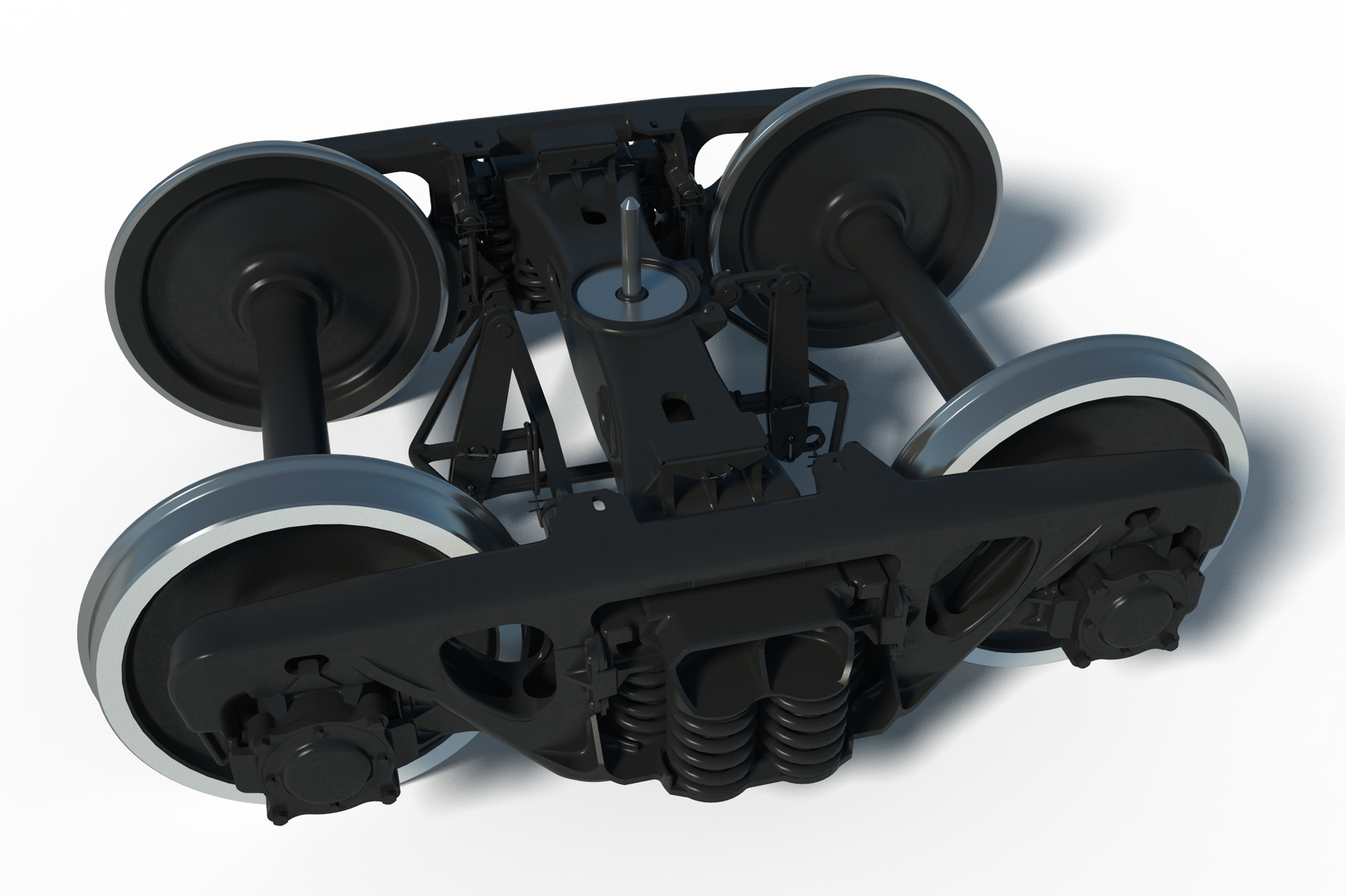 3D cargo train bogie 18-100 model - TurboSquid 1614768