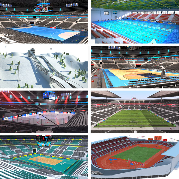 Hockey Arena 3D Models for Download | TurboSquid