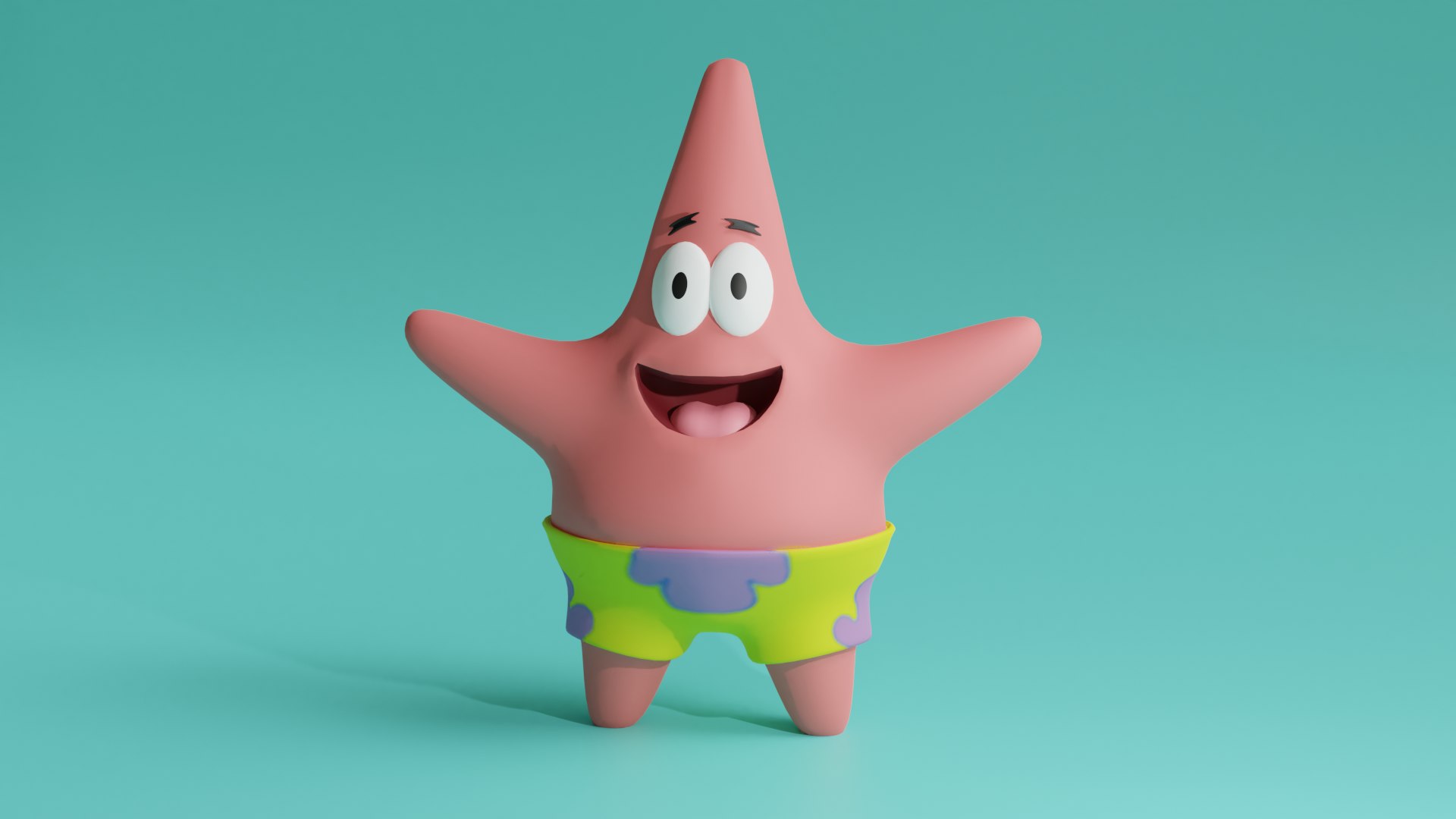 3D patrick star model - TurboSquid 1631211