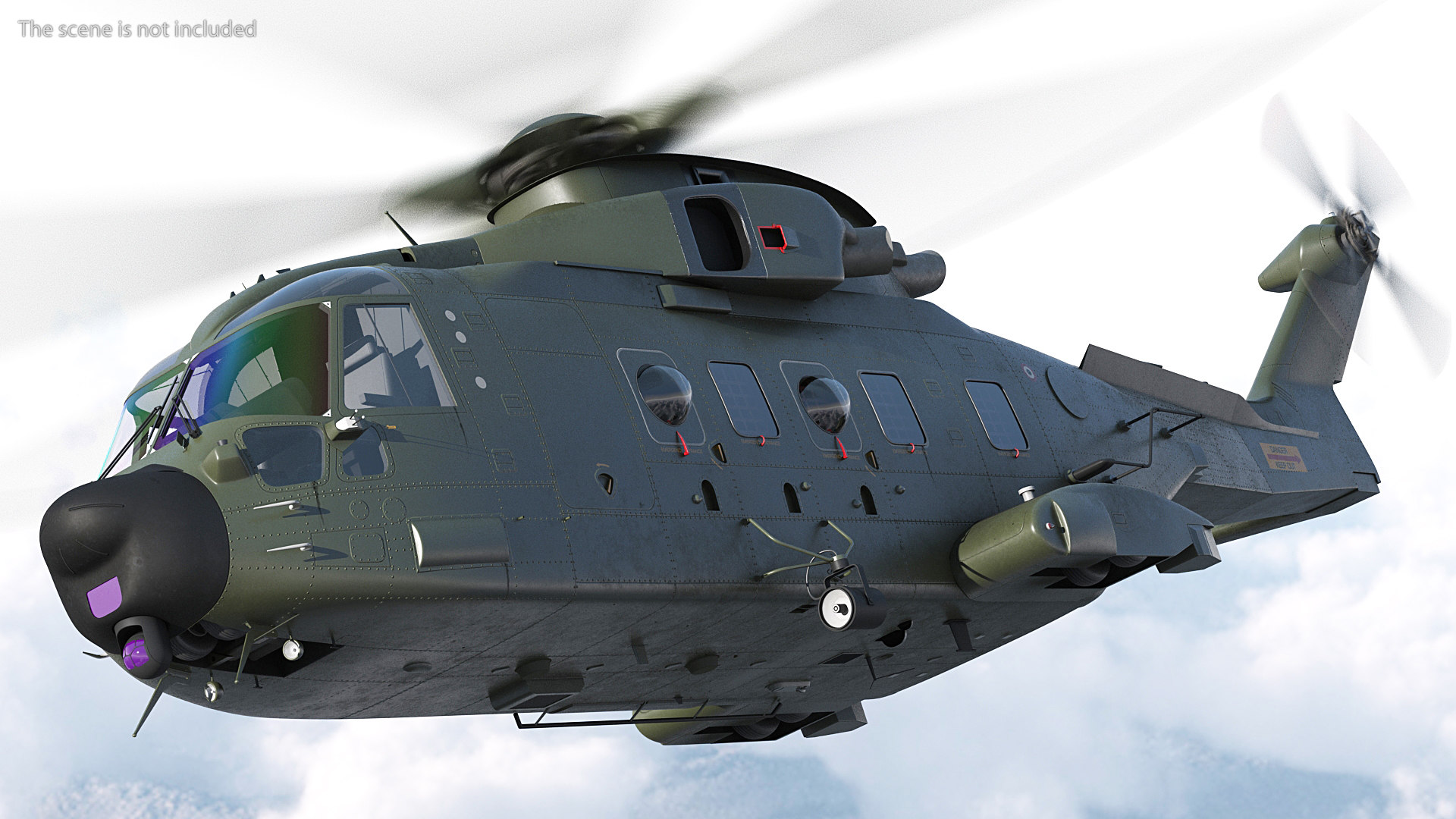 Agustawestland aw101 merlin royal model - TurboSquid 1631493