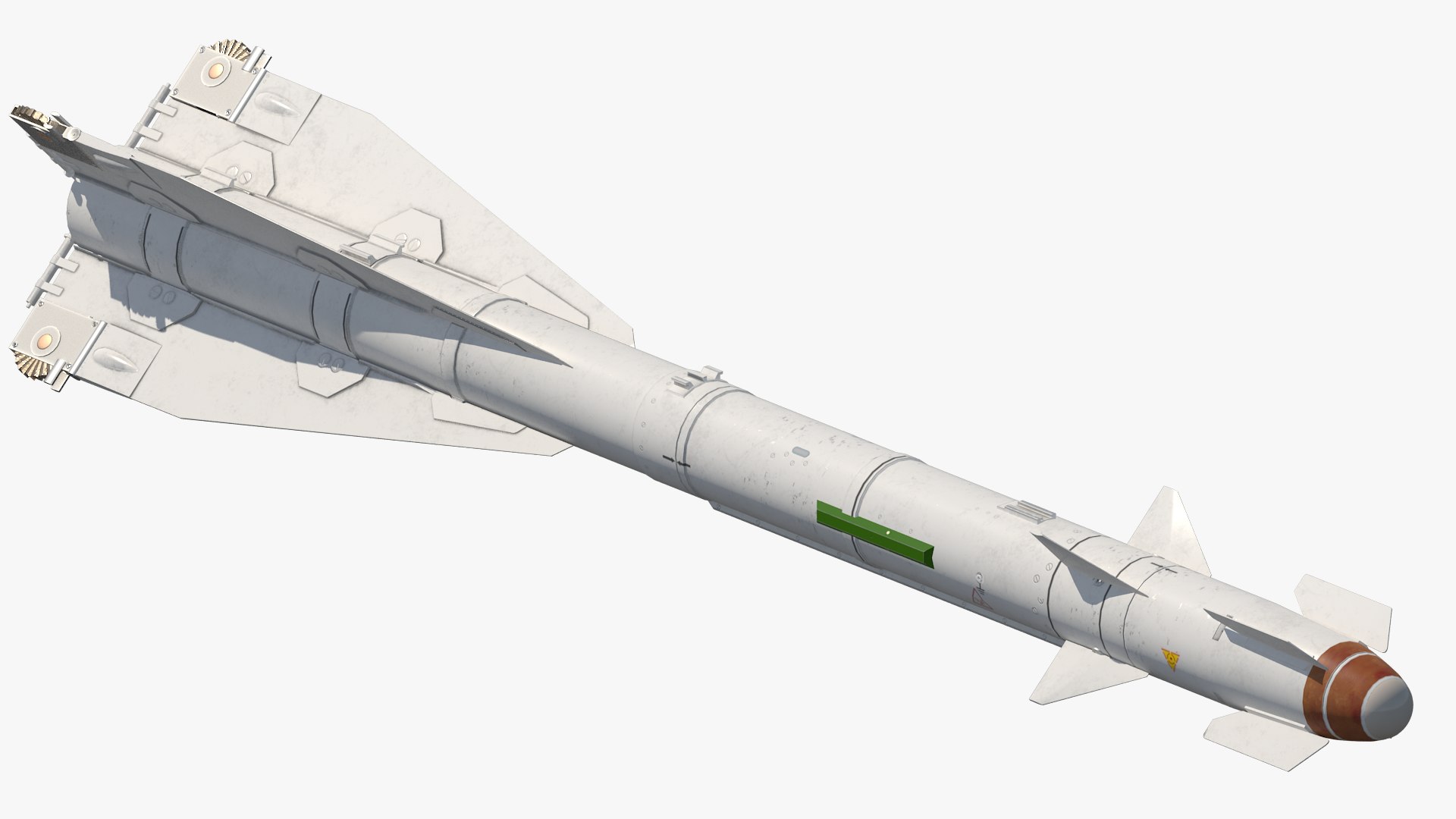 3d max soviet r-60 missile fighter