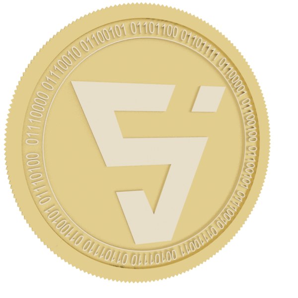 3D model valor token gold coin - TurboSquid 1631330