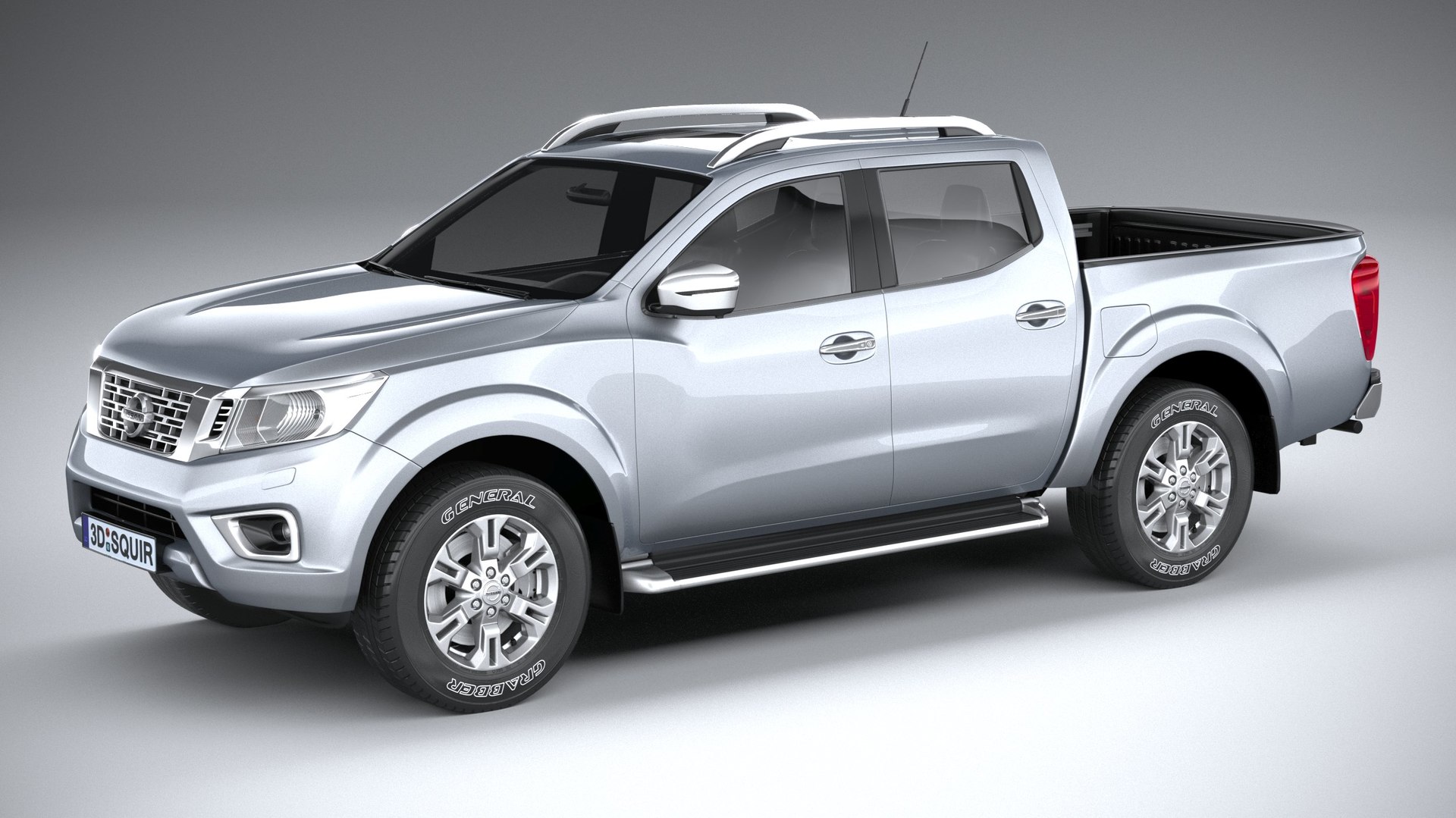 3D model nissan navara doublecab - TurboSquid 1631381