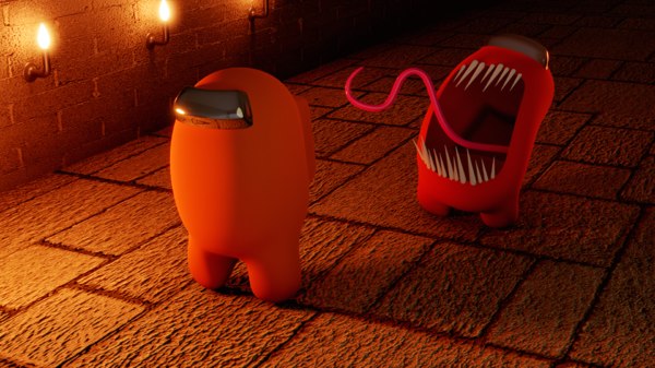 Among Us Blender Models for Download | TurboSquid