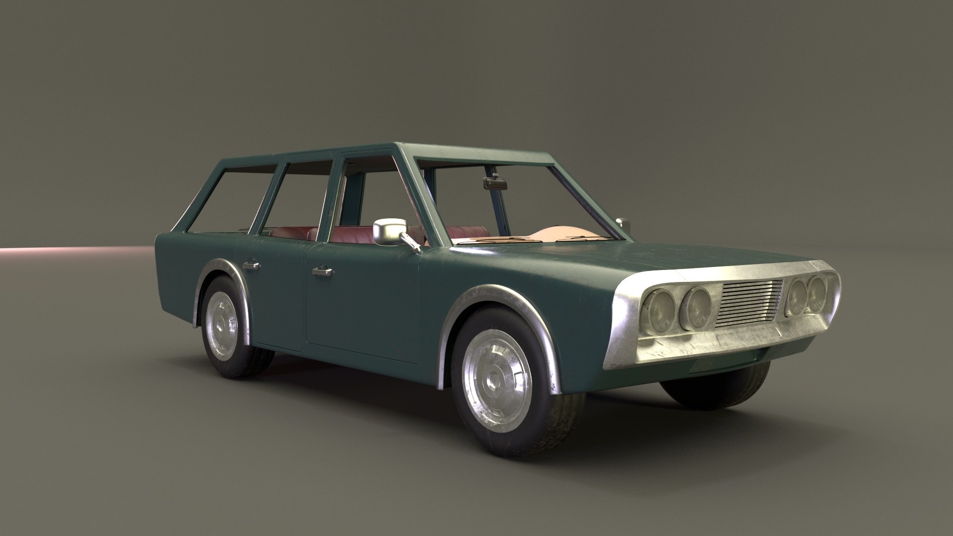 Rigged car stylize 3D model - TurboSquid 1631595