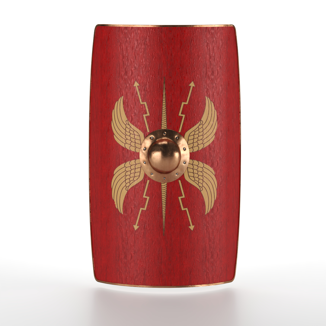 modelo 3d Escudo romano scutum - TurboSquid 1631899